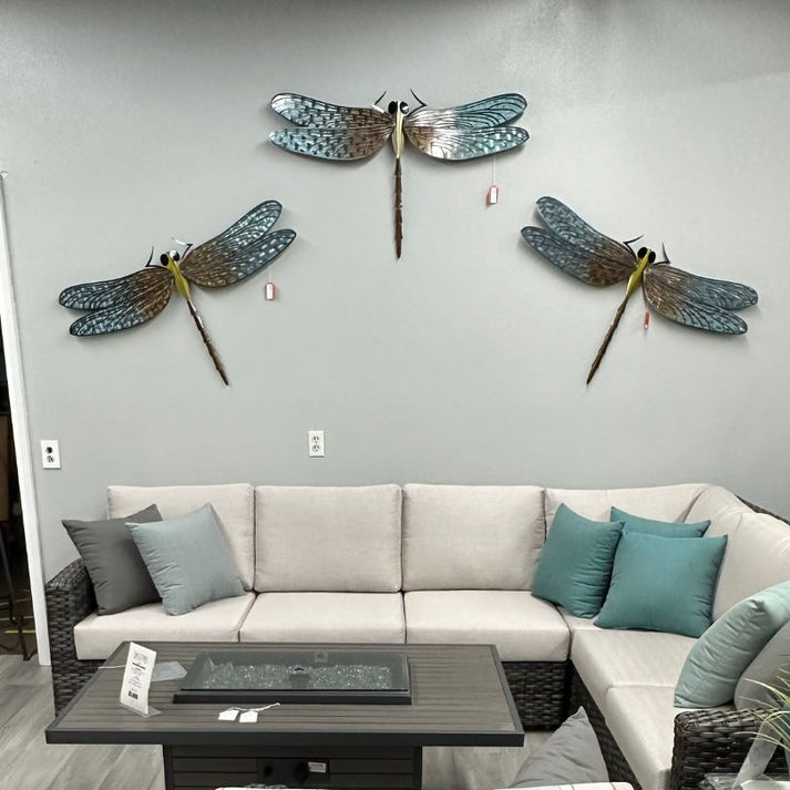 Dragonfly Outdoor Wall Art – Jacobs Custom Living | Patio Outdoor ...