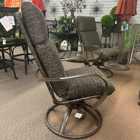 Homecrest Hollyhill Cushion High Back Swivel Rocker | Jacobs Custom ...